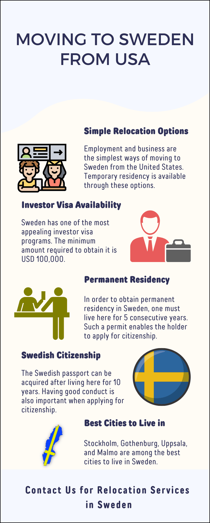 Moving to Sweden from USA - Relocation Guide